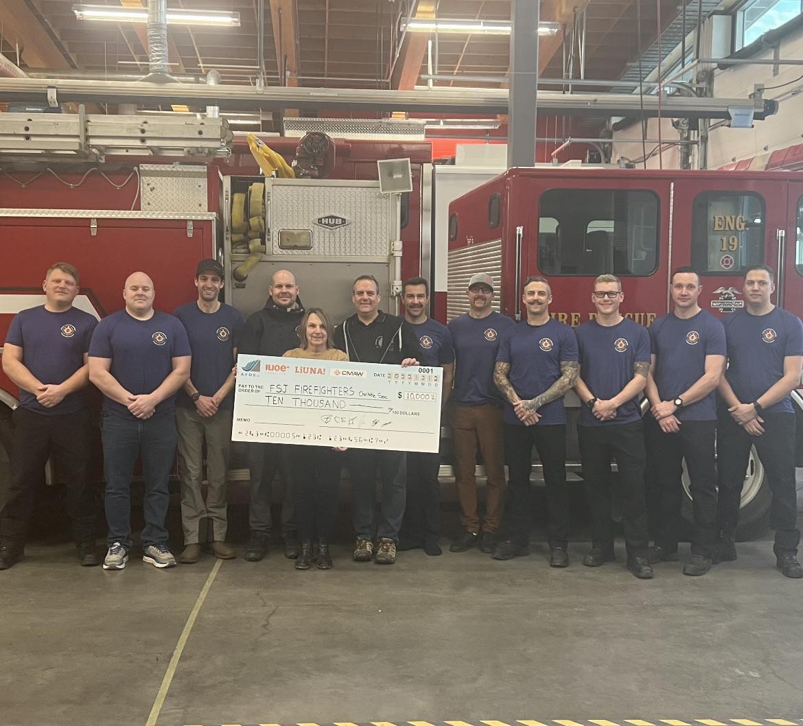 AFDE-unions-and-Fort-St.-John-Firefighters-Charitable-Society-with-big ...