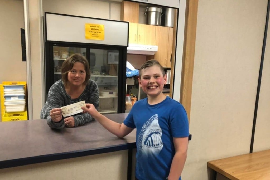 Bert Ambrose Student raises $700 for breakfast program