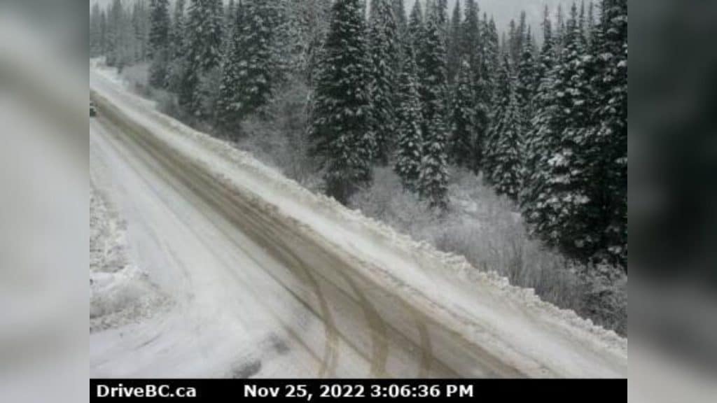 Heavy snowfall expected for Pine Pass