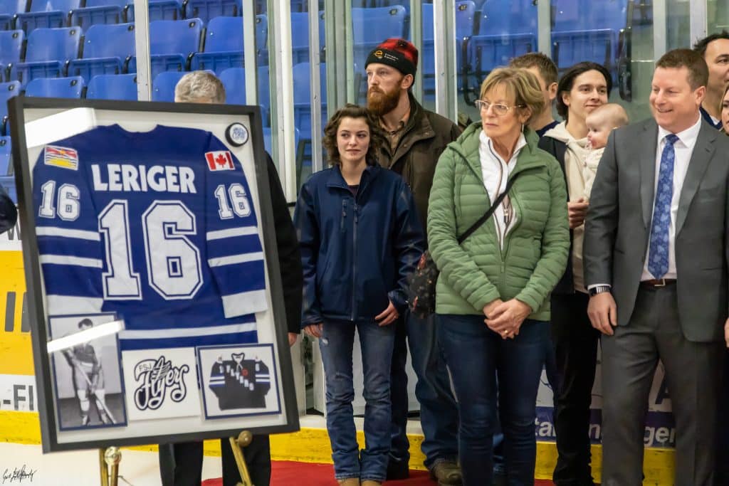 Flyers honour Paul Leriger
