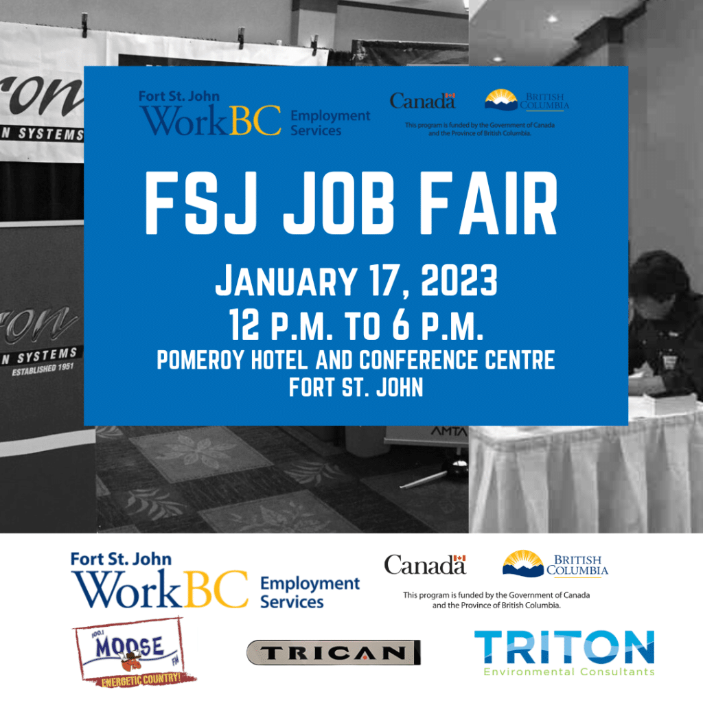 WorkBC Fort St. John Job Fair | Jan 17