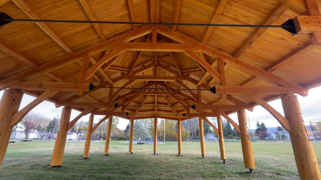 Longhouse unveiled in Hudson's Hope