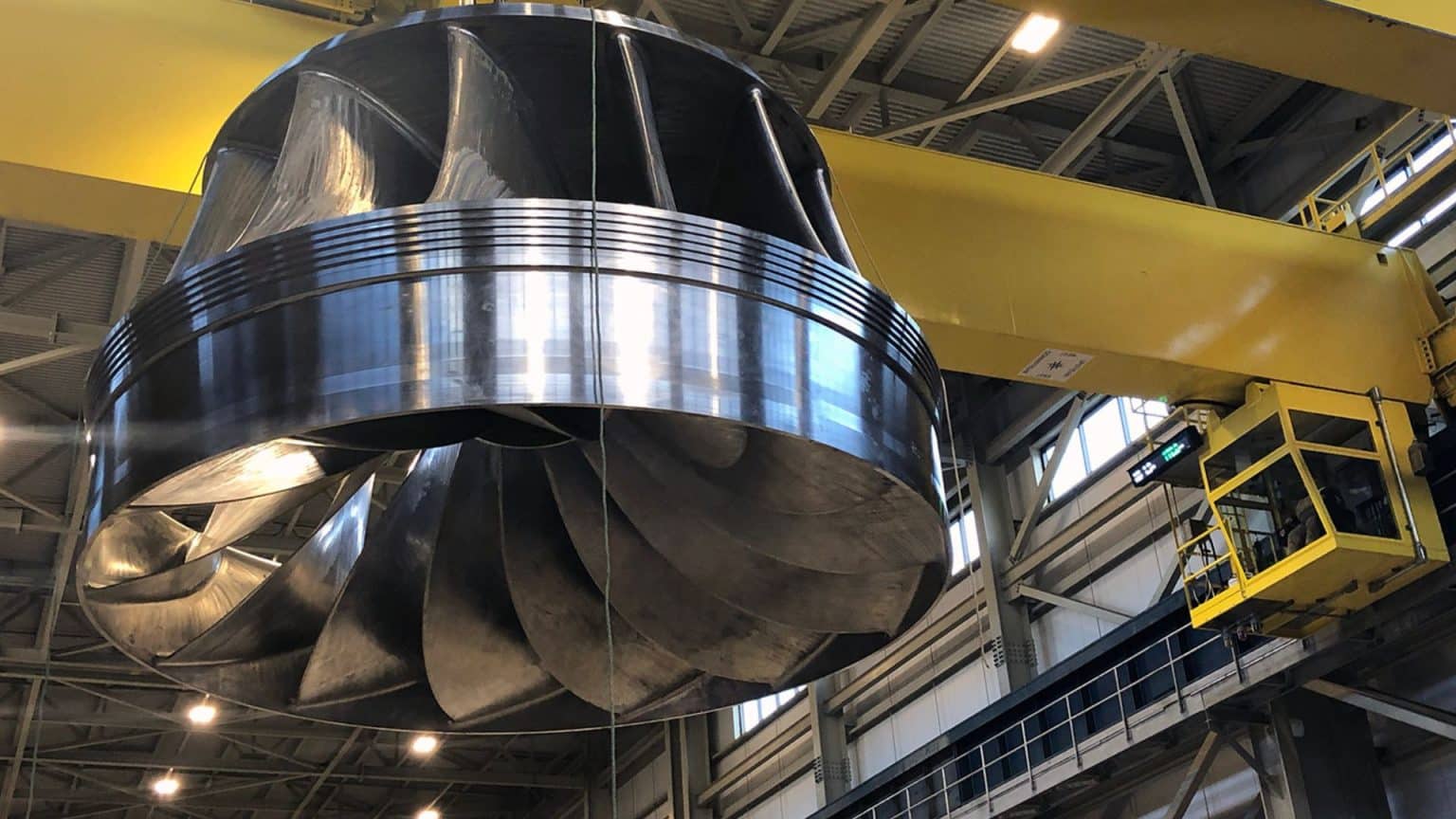 Final turbine runner arrives at Site C