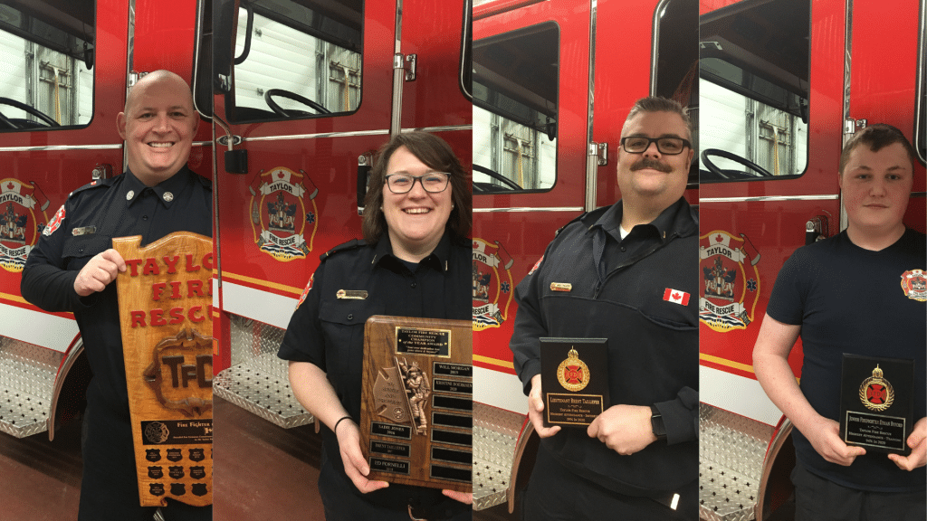 Taylor firefighters awarded for 2020 achievements