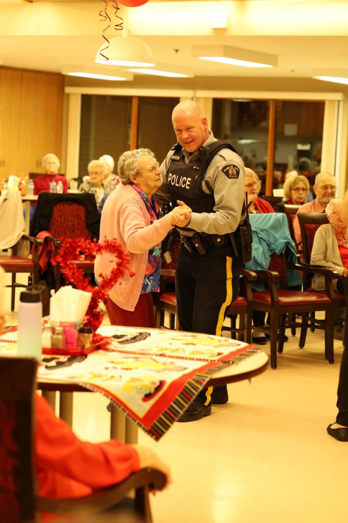 Unforgettable Valentine's for local seniors, RCMP