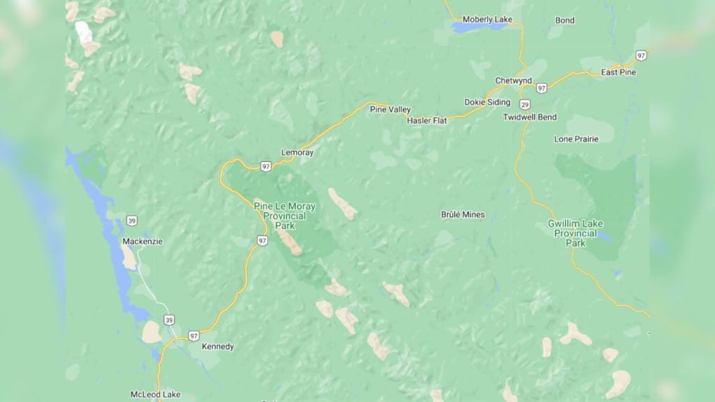 Mudslide clean up underway in Pine Pass