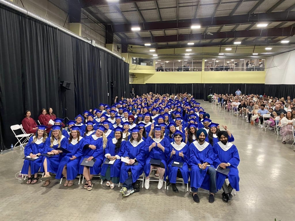 Fort St. John Northern Lights College graduates walk stage