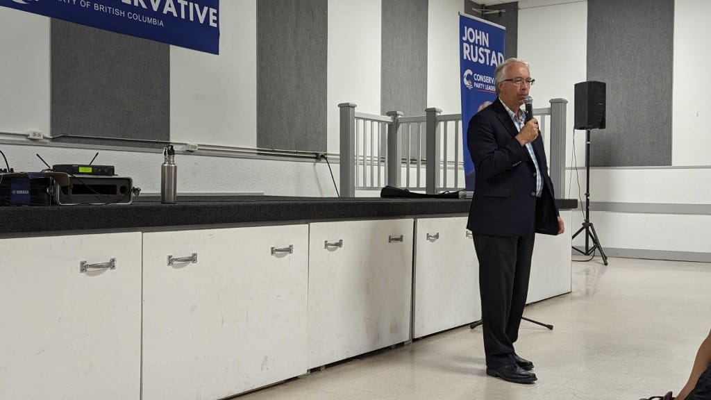 BC Conservative leader hosts event in Charlie Lake