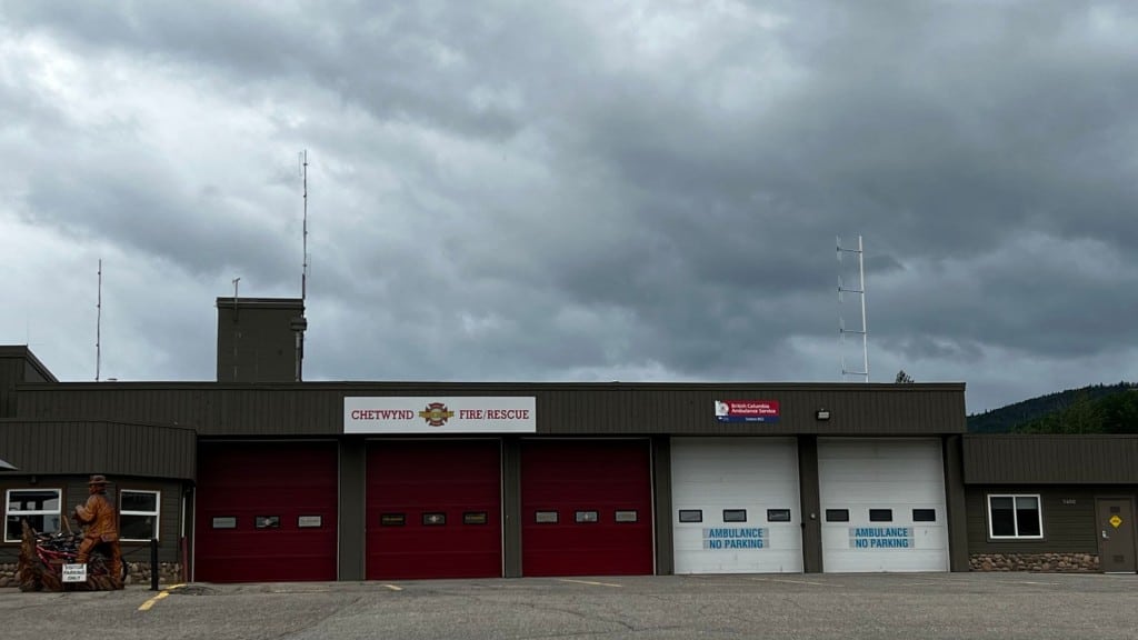 Chetwynd Fire Department extinguishes Tuesday morning brush fire