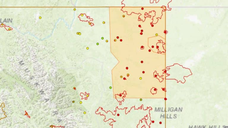 Evac alert issued for northeast corner of Fort Nelson fire zone