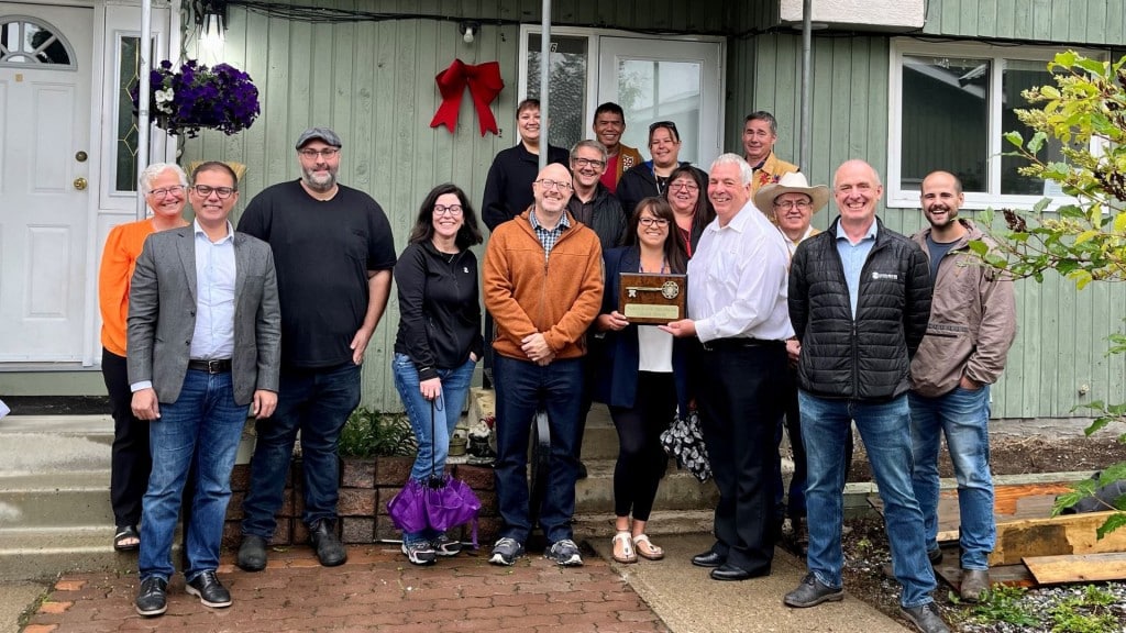 NorthRiver Midstream, FNFN donate home to NRRM for medical professionals