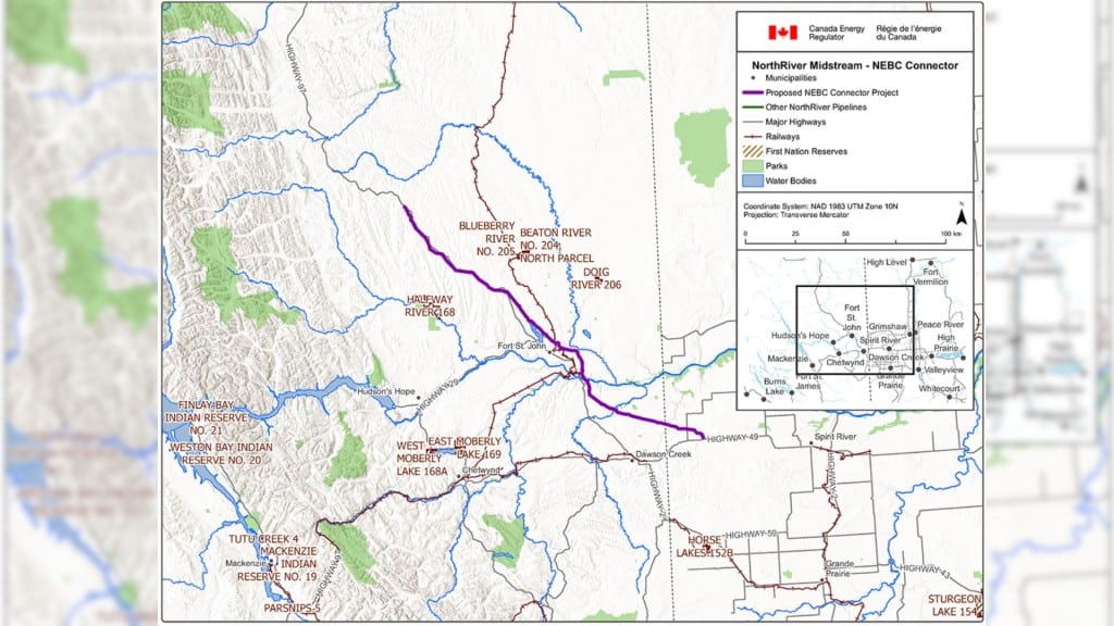 Commission of CER recommends approval of Northeast B.C. Connector Project