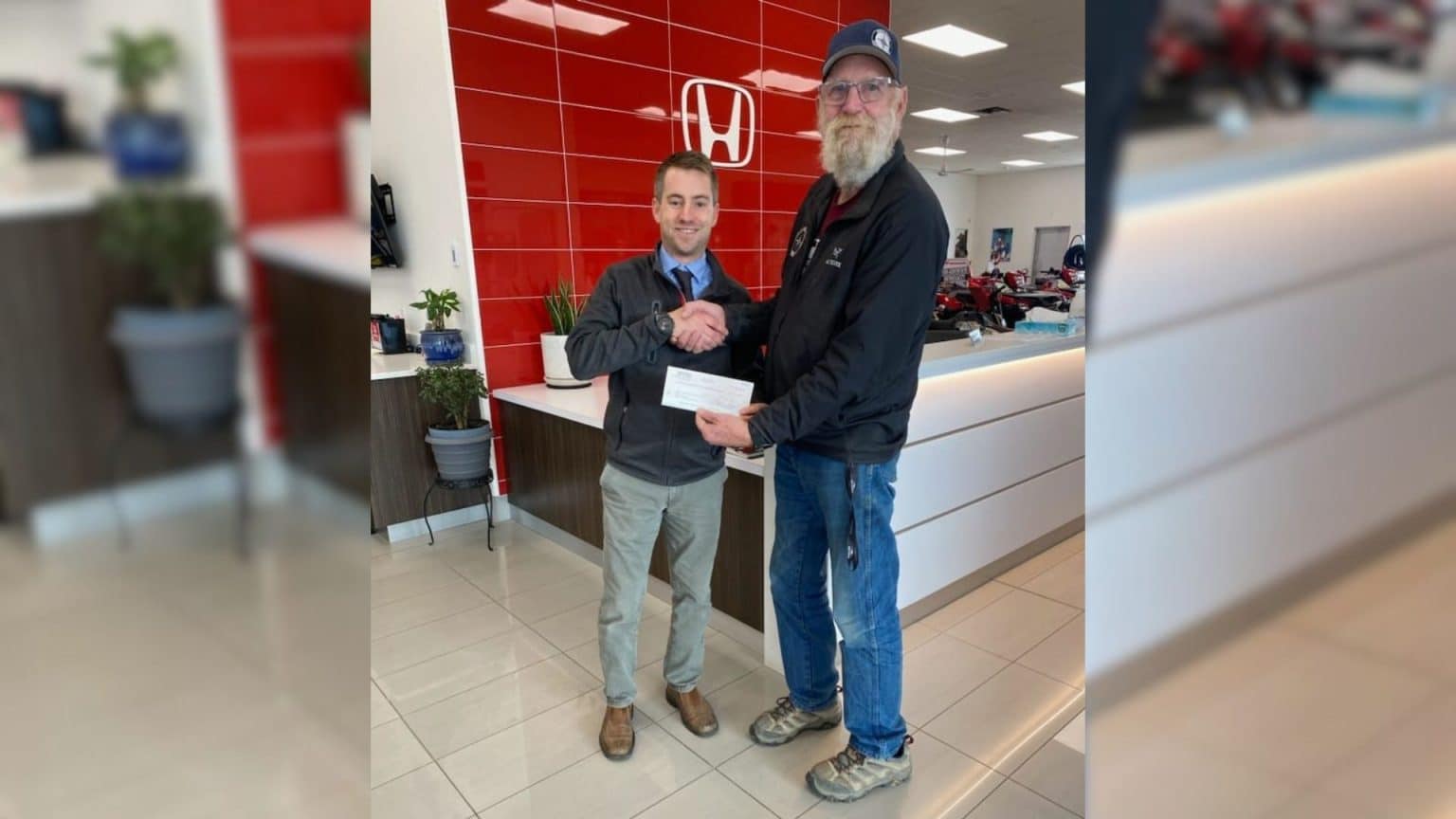 North Peace Search and Rescue receives $10k donation from Honda Fort St ...
