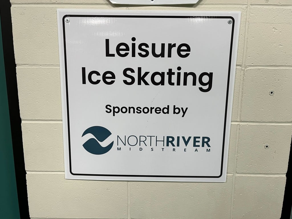 NorthRiver Midstream sponsors leisure ice skating in Taylor