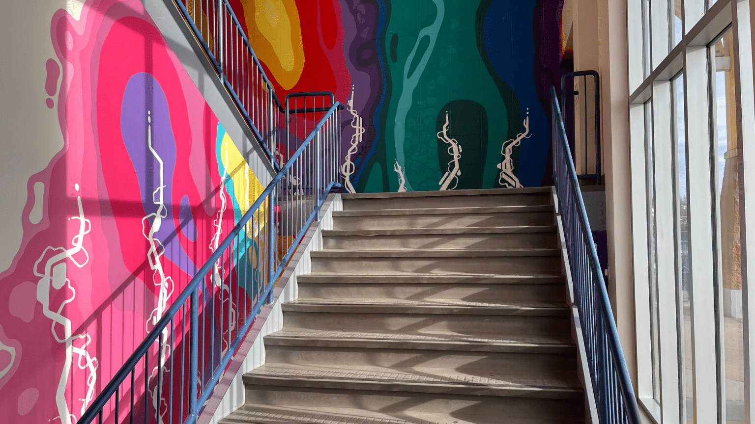 Pomeroy Sport Centre gets new mural