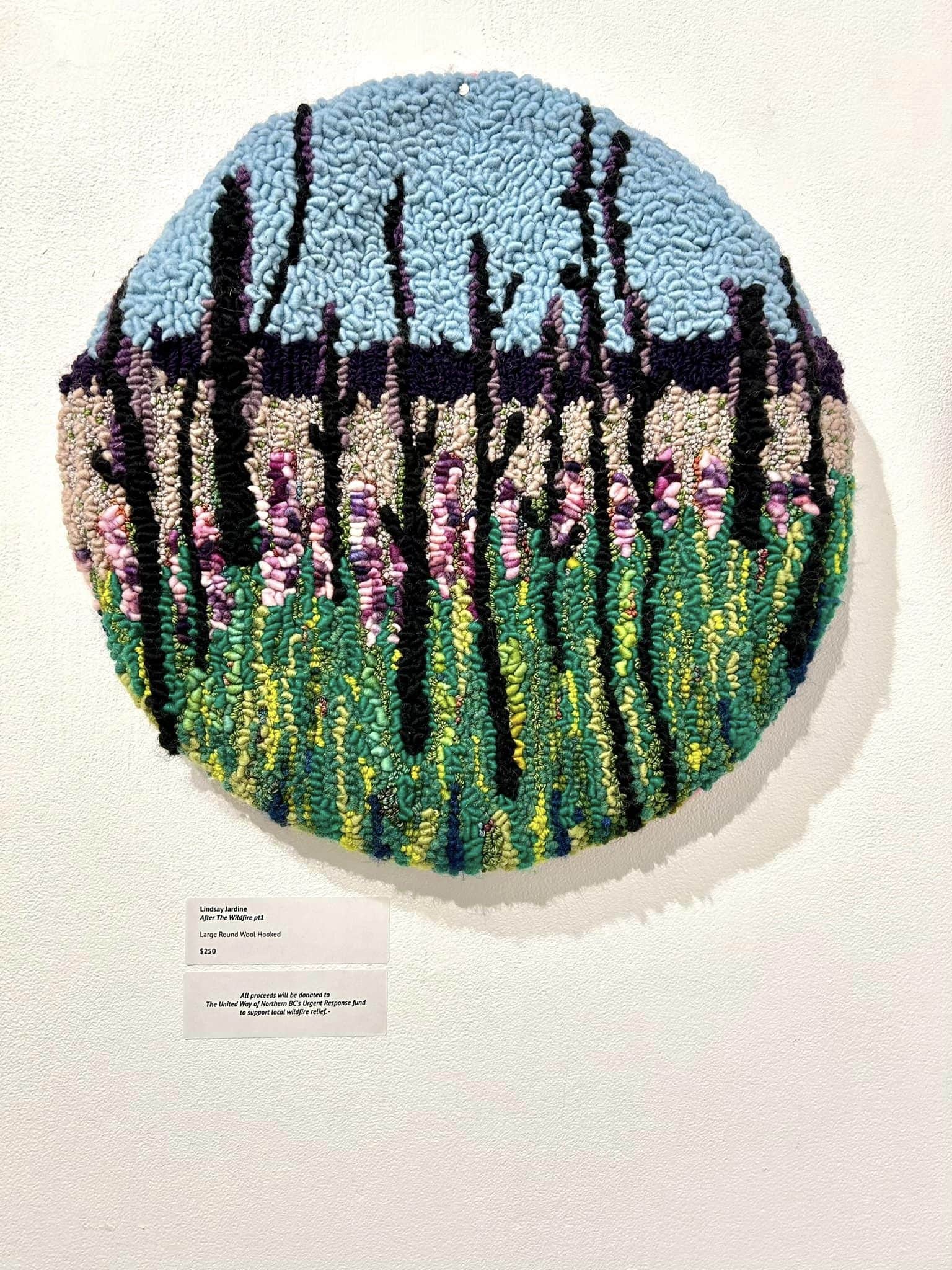 Last week to see Woolen Canvas: Artistry in Fibre exhibit