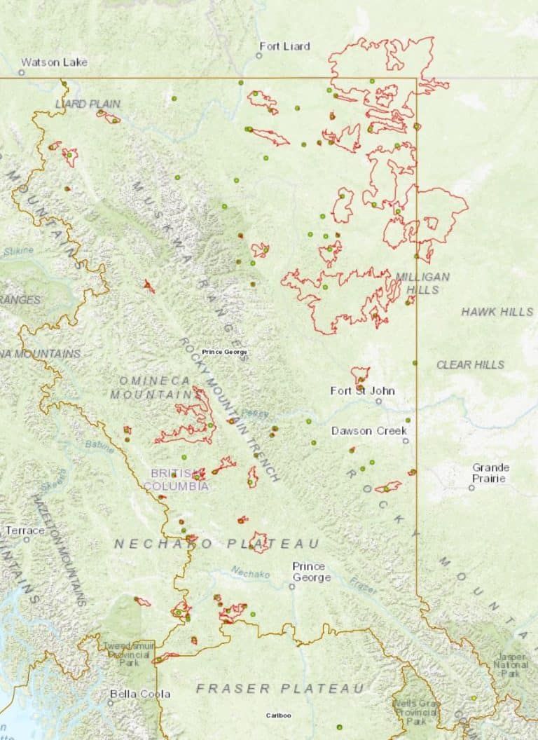 BCWS anticipates activity within Donnie Creek, Stoddart Creek wildfire ...