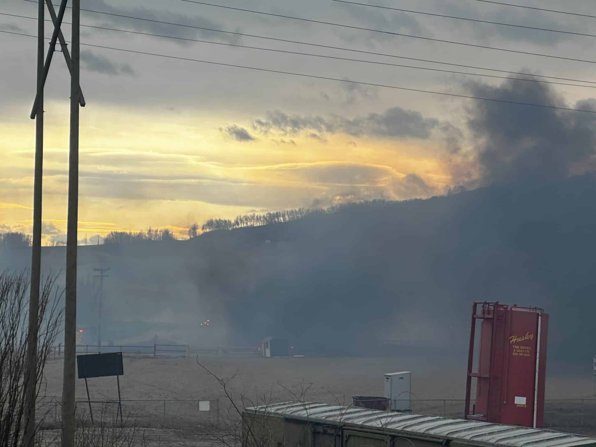 Crews from Taylor, Fort St. John fight Cherry Avenue fire
