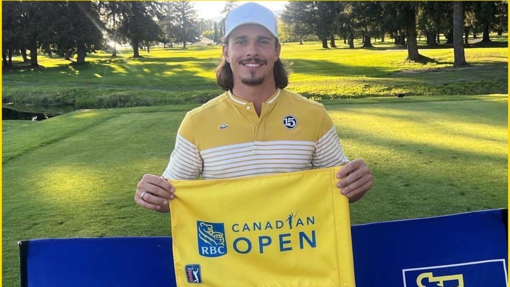 Peace region golfer Jake Lane competes in RBC Canadian Open