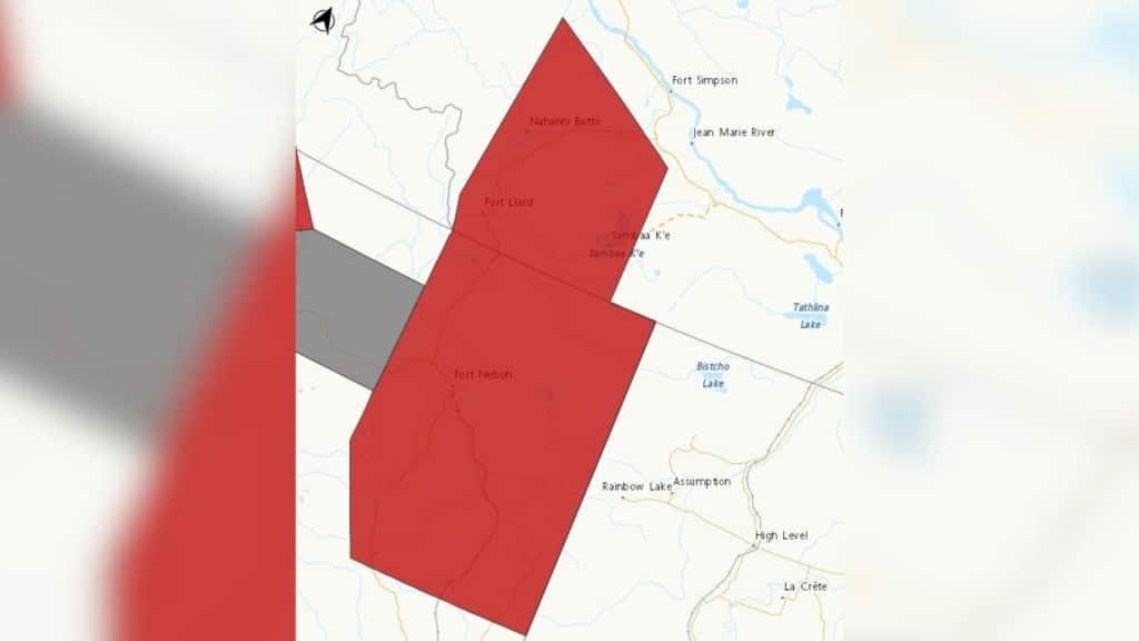 Environment Canada provides update for Fort Nelson snow warning